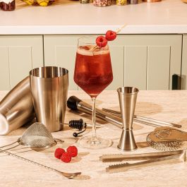 AMA Systems Vacu Vin Bar in a Box 14 pc cocktail set AMA Systems